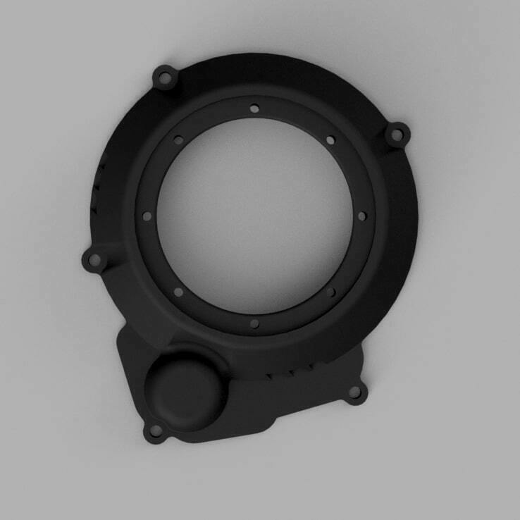 🏍️ TAPA DE ENCENDIDO AM6・Archivo STL para ・Cults